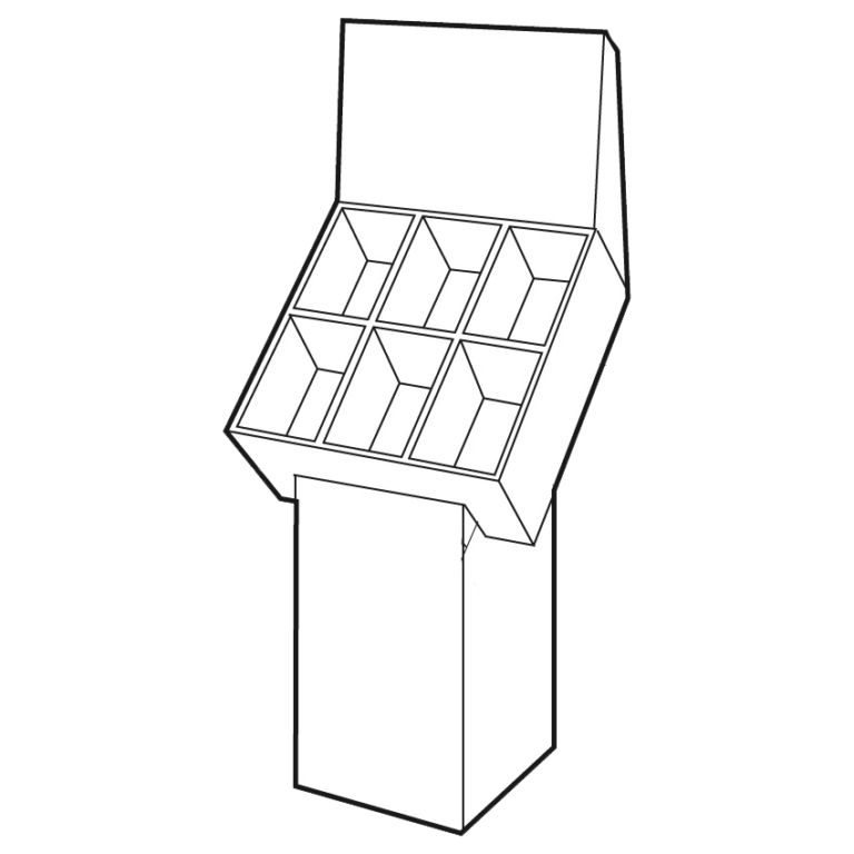 Small Bin Display - Meridian Display