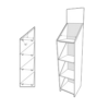 Pegable Side Wing/Power Panel with Base Display - Meridian Display